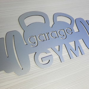 Garage Gym Sign Garage Gym Sign Garage Metal Gym Sign Home | Etsy