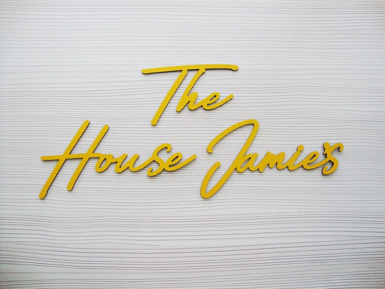 Script Address Sign script House Numbers Custom House | Etsy