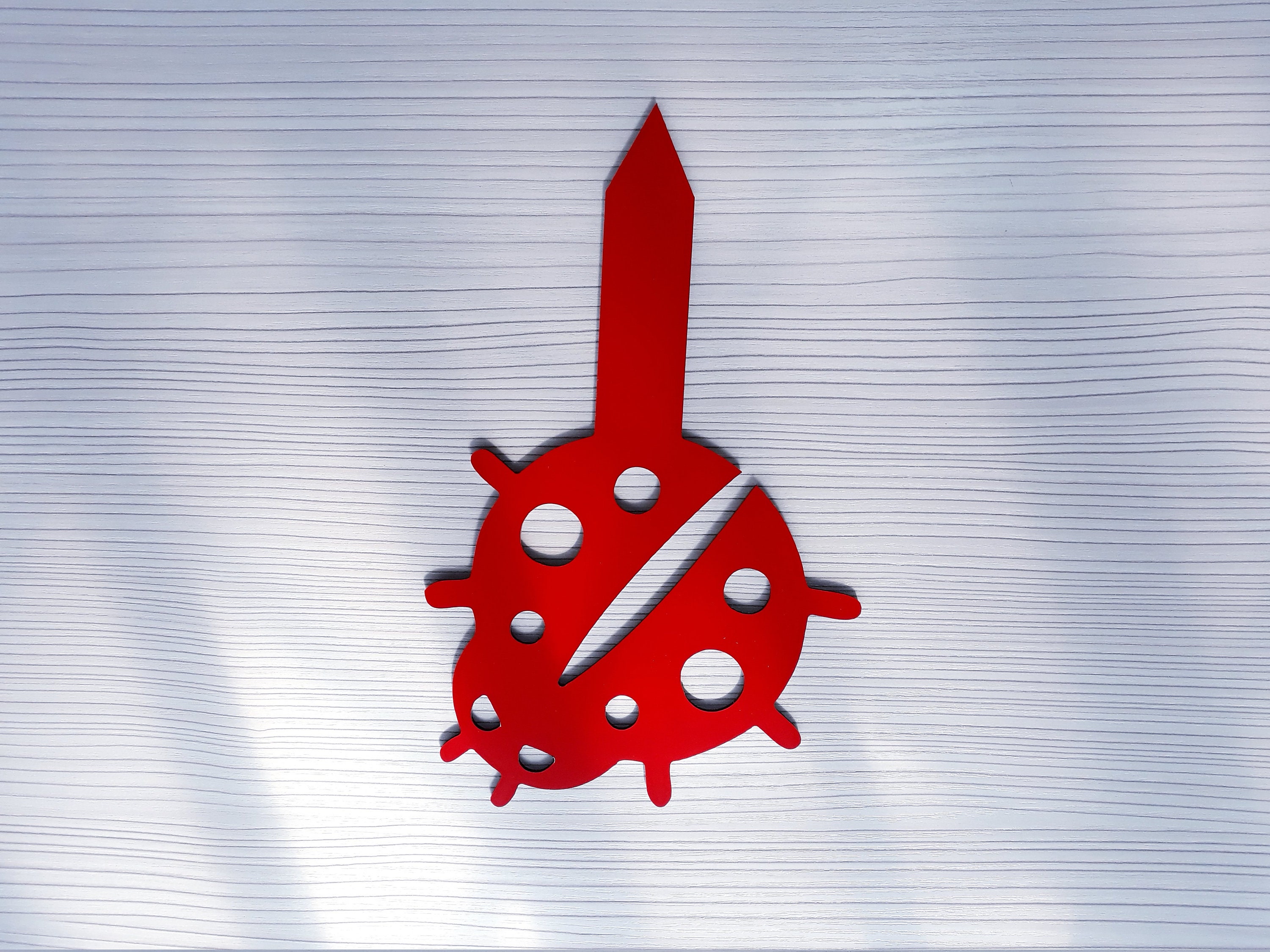 Ladybug Metal Garden Metal Sign Ladybug Ladybug Garden | Etsy