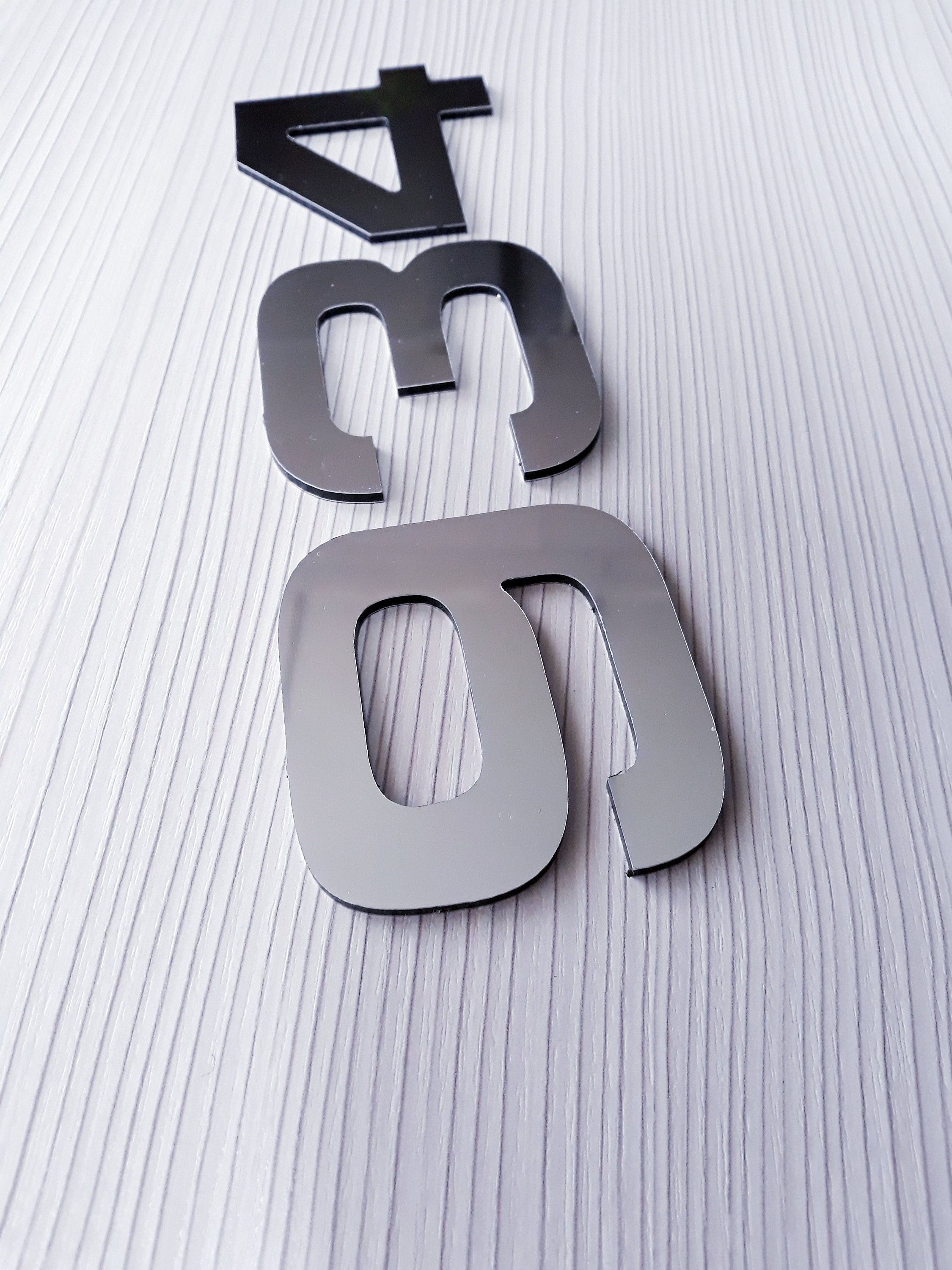 Metal House Numbers House Number Sign Metal Aluminum | Etsy