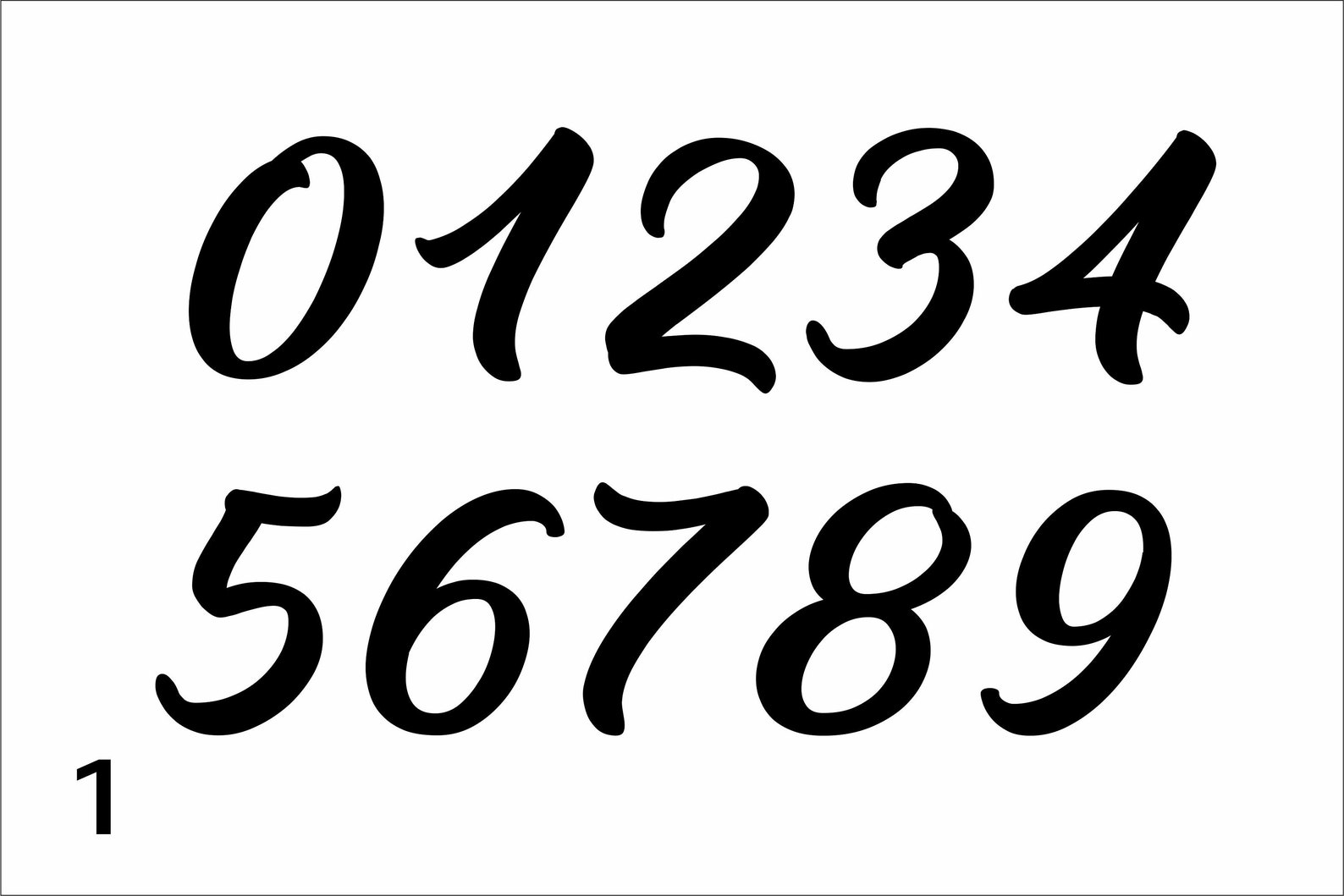 Metal house numbers script house number sign metal aluminum | Etsy