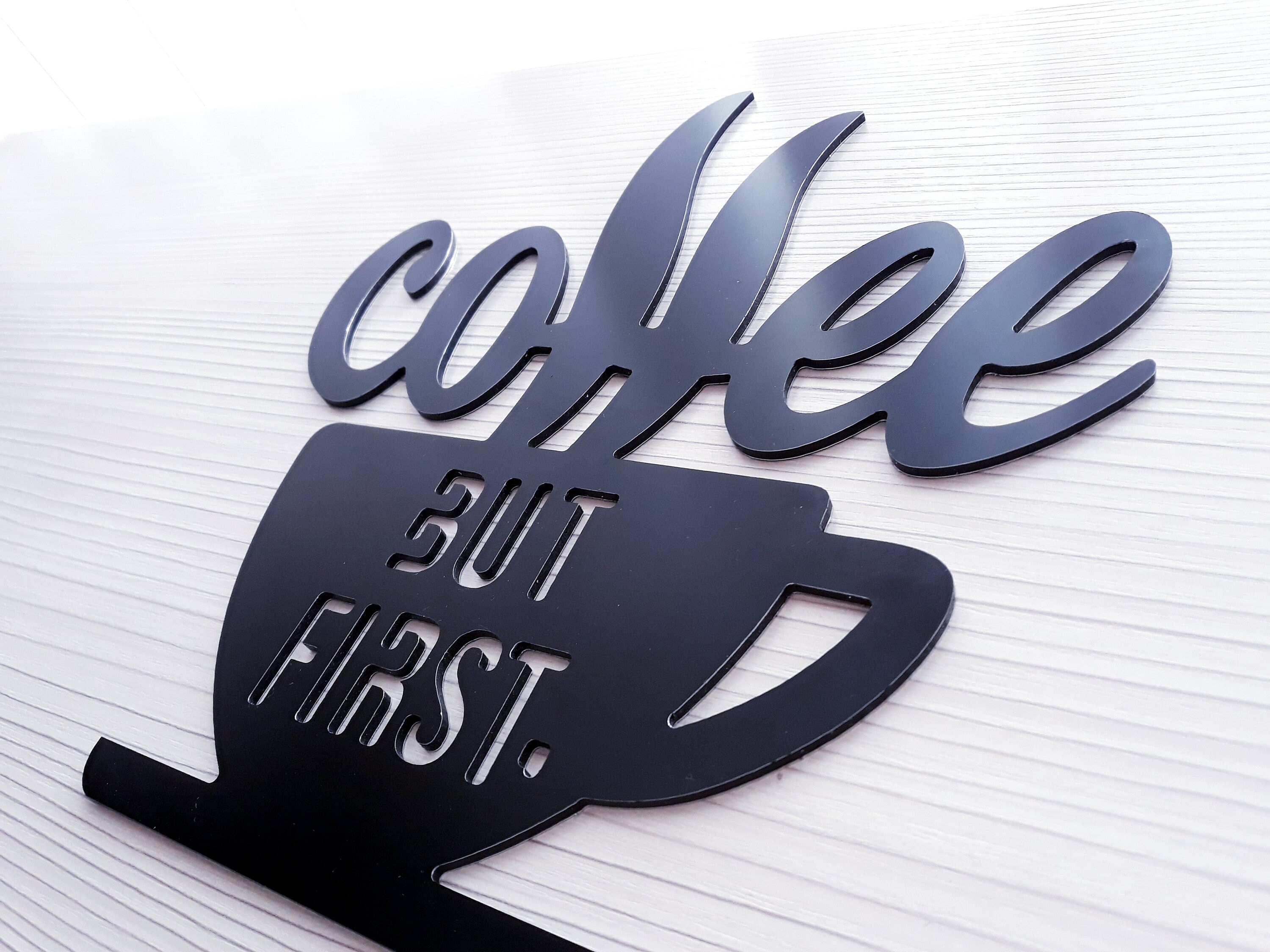 But First Coffee Sign Metal Decorcoffee Sings House | Etsy