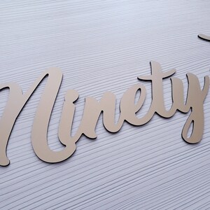 Script Address Sign Metal, Custom House Numbers Sign Cursive, Metal ...