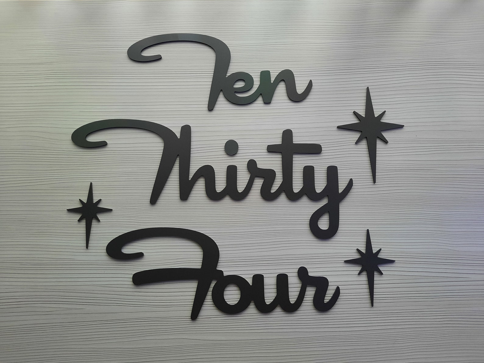 Midcentury Modern Address Sign Aluminum Composite Starbursts - Etsy