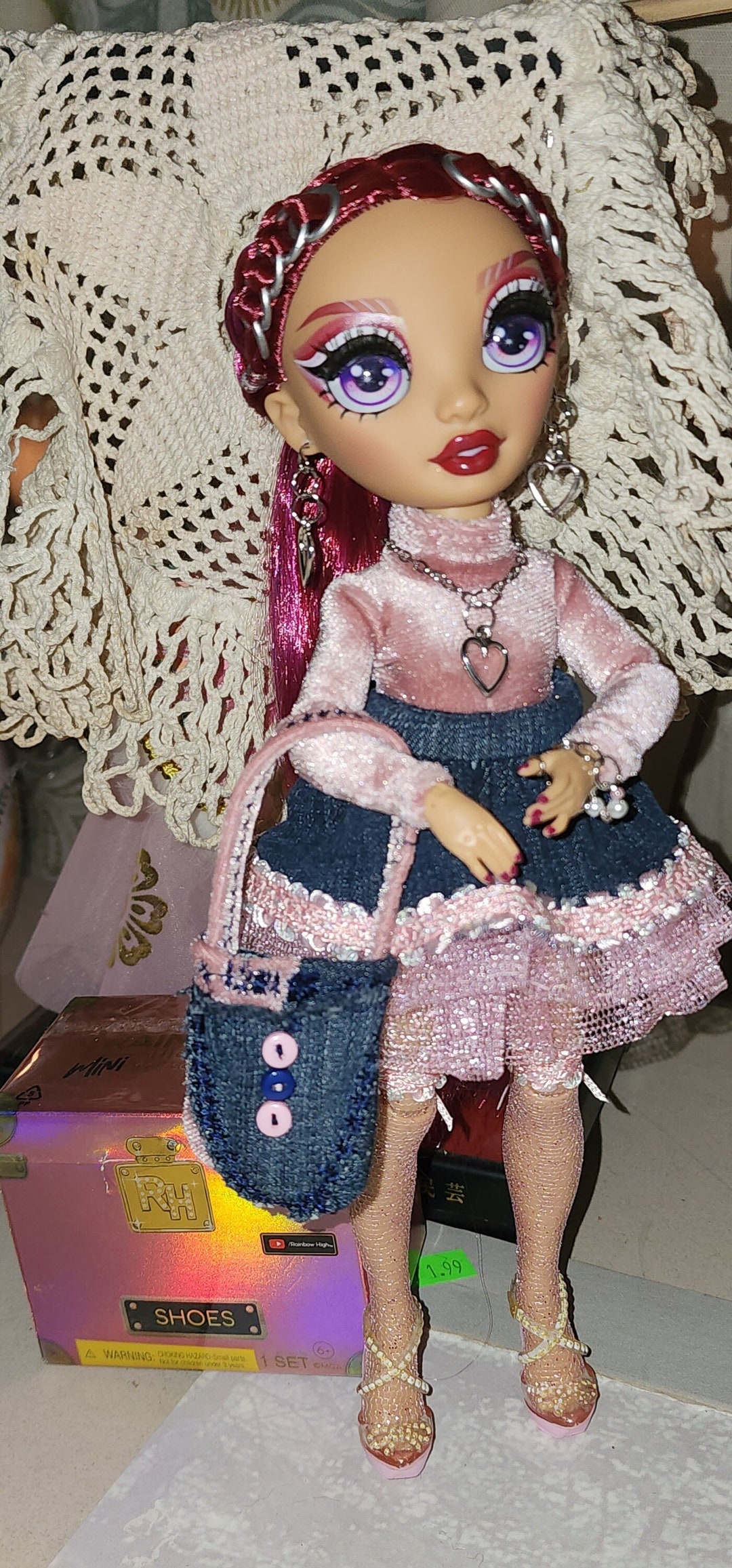 OOAK Rainbow High Doll: Custom Mila Berrymore, Handcrafted Outfit - Etsy