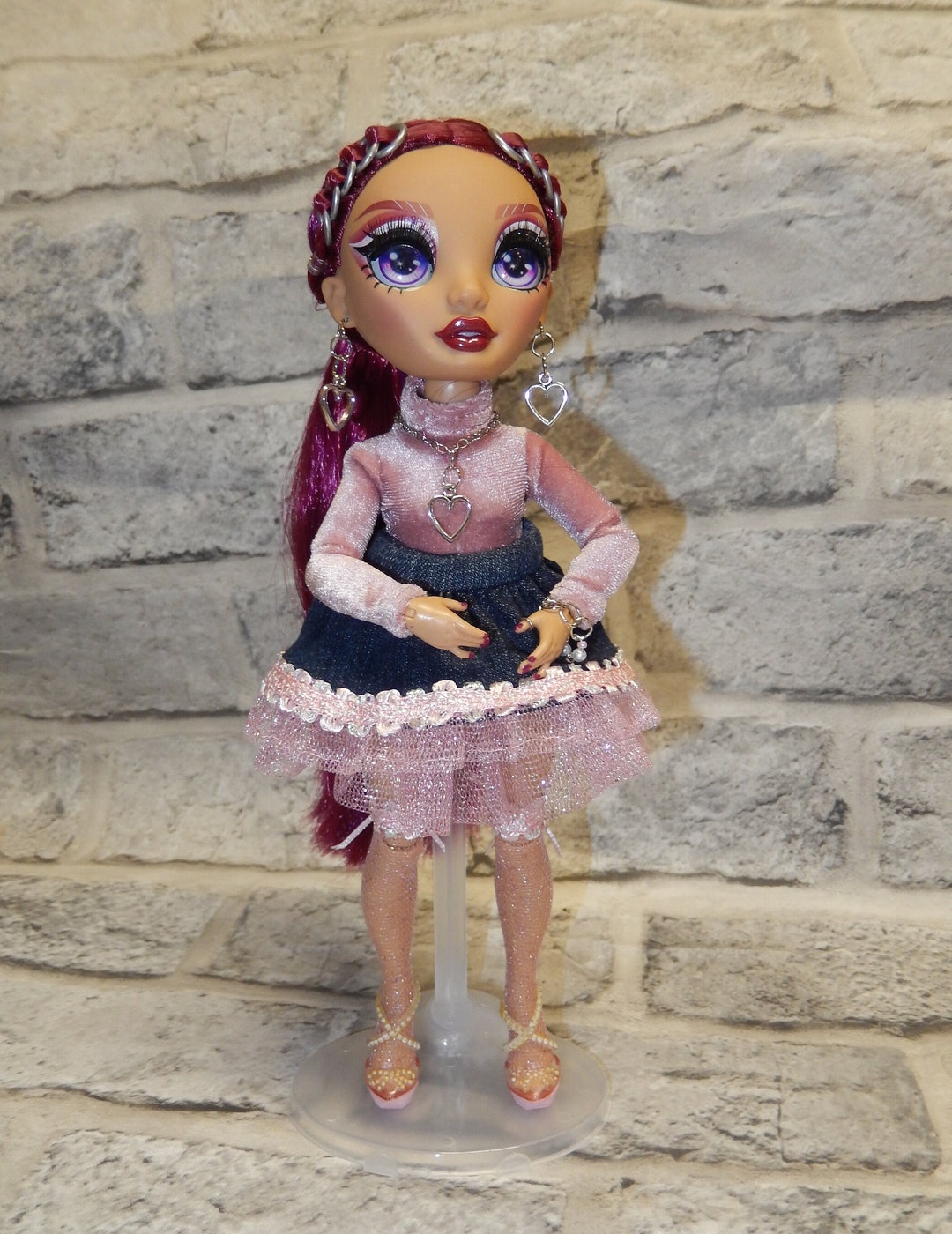 Ooak Doll Rainbow High. Custom Rainbow High Doll Mila Berrymore - Etsy