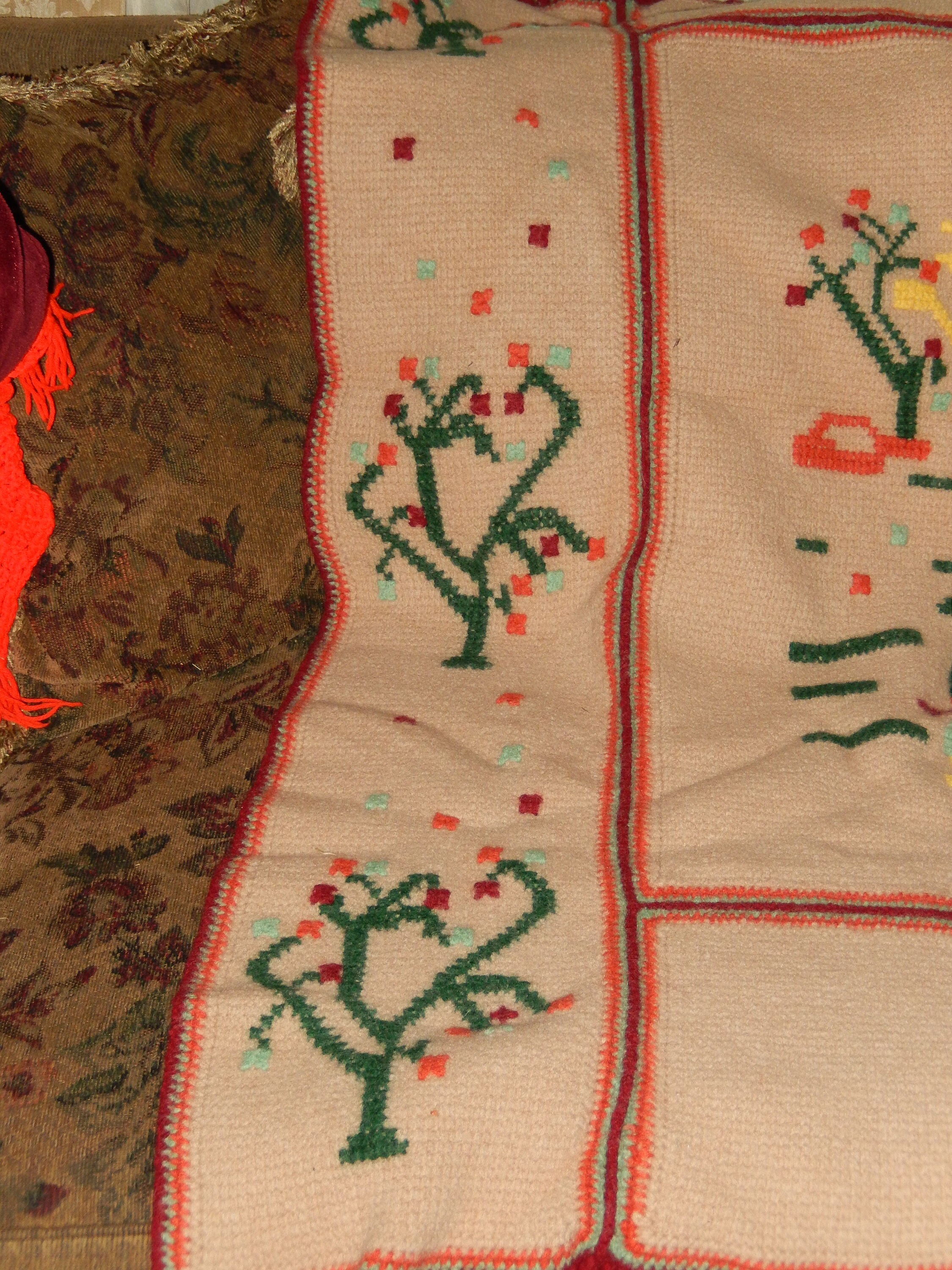 Very Heavy, Vintage, Handmade WOOL Coverlet - Etsy