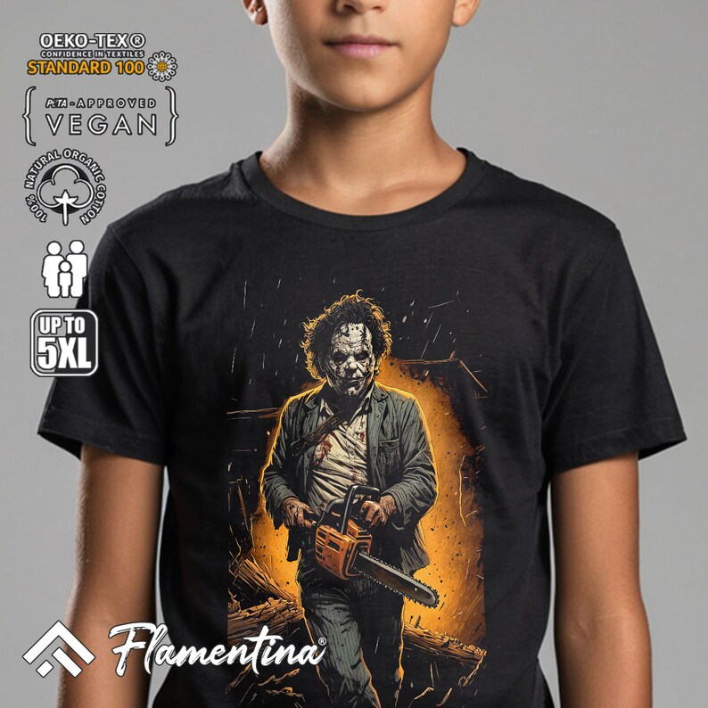 Leatherface Mens T-shirt Horror Chainsaw Mask Texas Massacre Friday ...