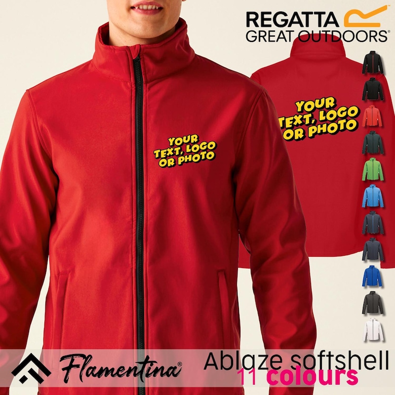 Custom Logo Softshell - Etsy UK