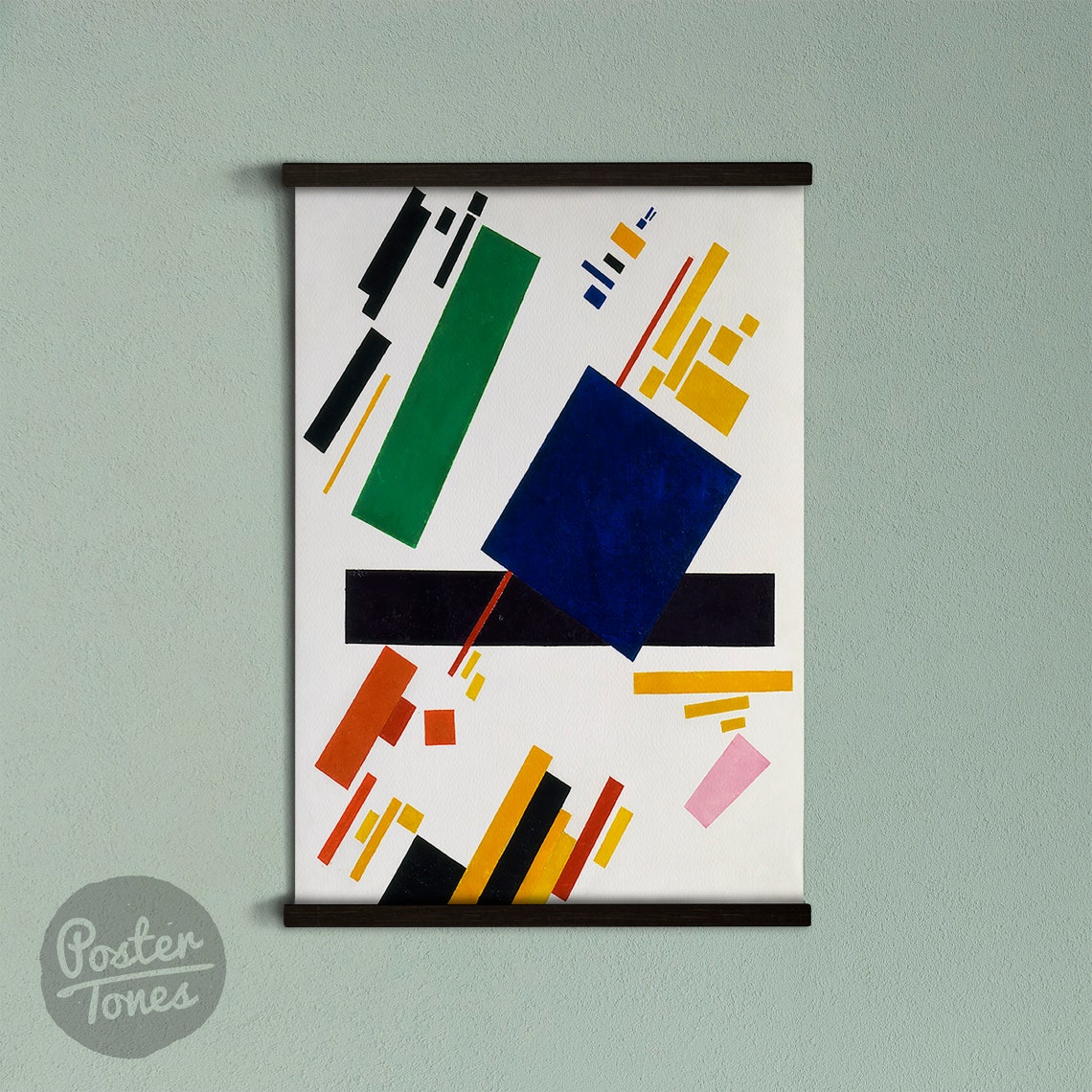 Suprematism Composition Kazimir Malevich Vintage Poster With - Etsy