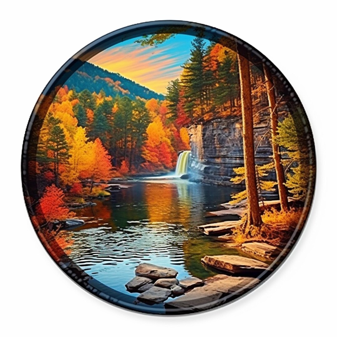 Nature Waterfall Decal SUV Car Truck Window Bumper Graphics Die Cut ...