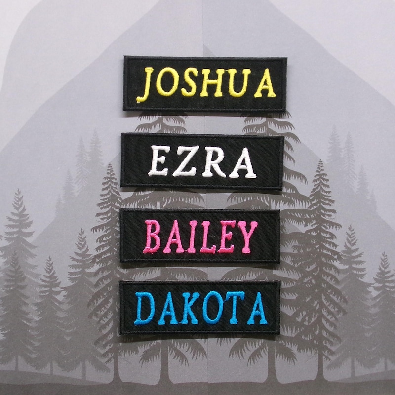 Vintage Velcro Name Tag - Etsy