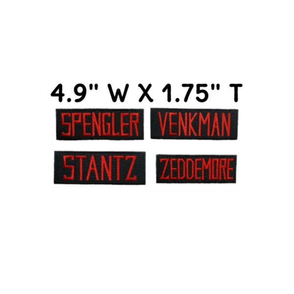 Ghostbuster Name Tag - Etsy