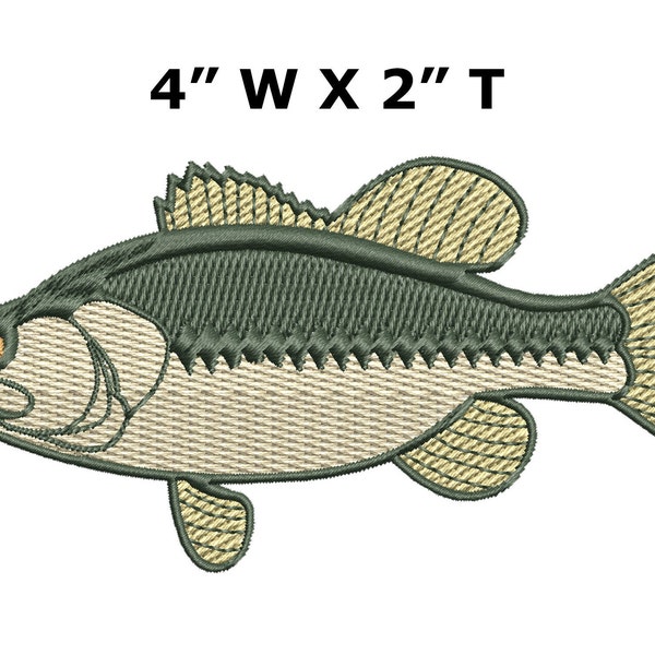 Fishing Patch - Etsy