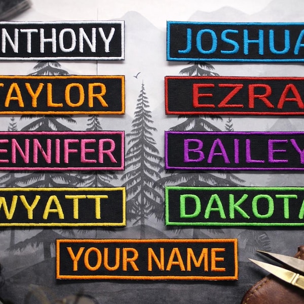 Velcro Name Tag - Etsy