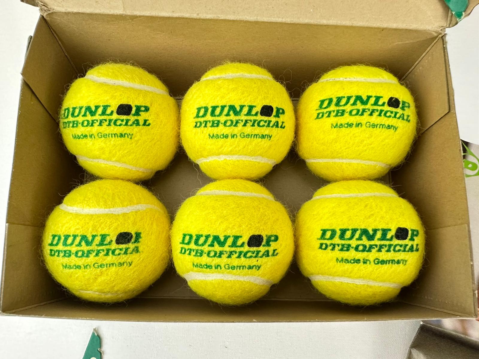 Vintage Dunlop DTB Official Tennis Balls Set – Made in Germany – 1980s ...