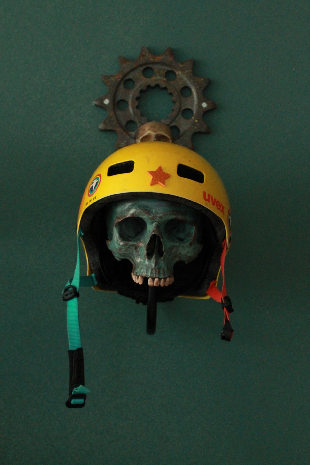 Skull Helmet Stand, Motorrad Helm Rack,helmaufhänger - Etsy