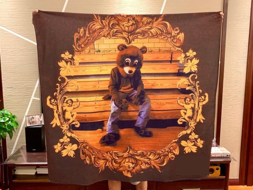 Kanye West the College Dropout Album Cover Large Banner - Etsy