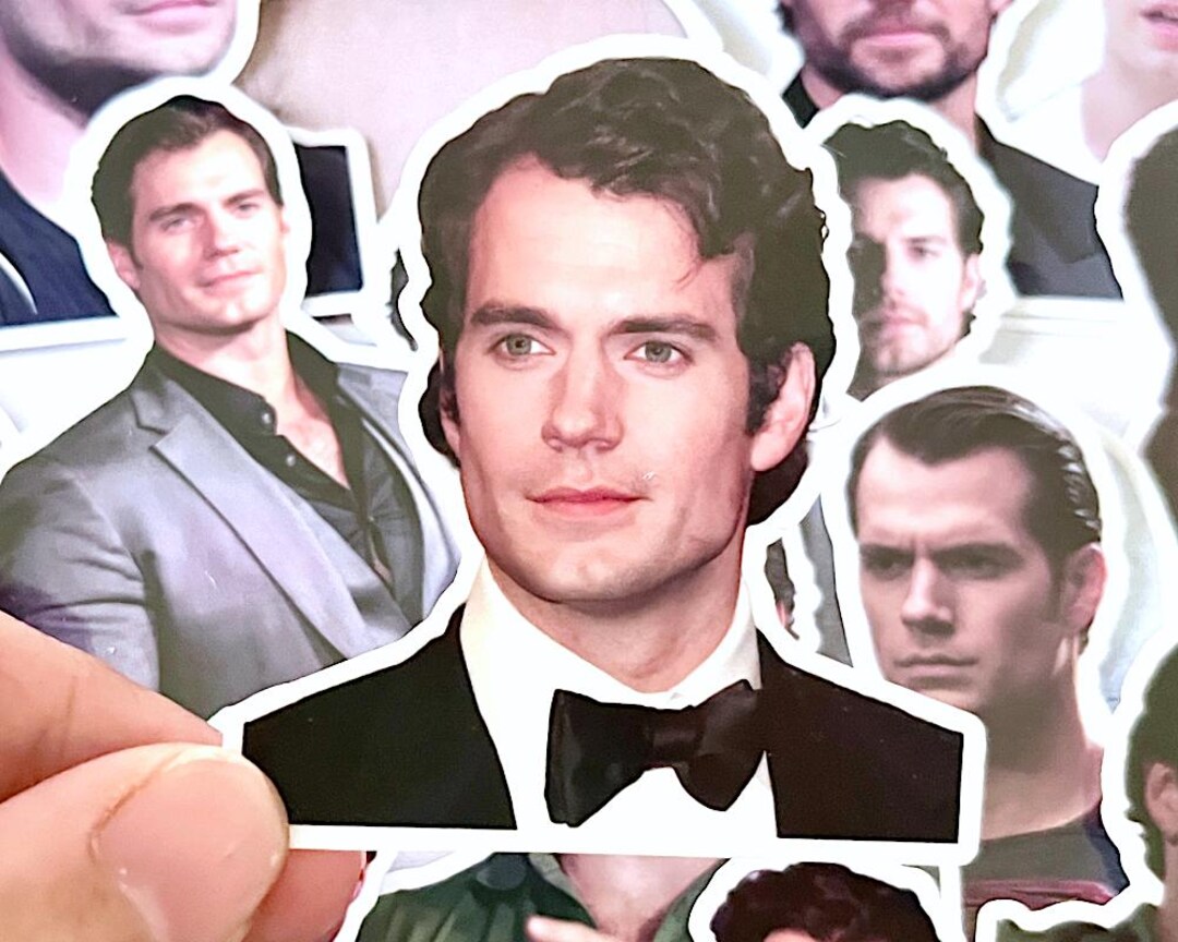 Henry Cavill Stickers, 12pcs/24pcs Waterproof Vinyl Stickers, Henry ...
