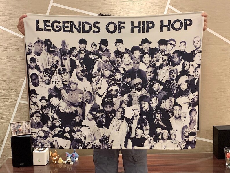 Legends of Hip Hop Large Banner 38x28 American | Etsy