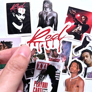 Playboi Carti Stickers, 12pcs Waterproof American Hip Hop Rapper Carti ...