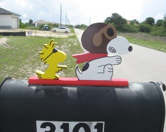Snoopy Mailbox Topper | Etsy
