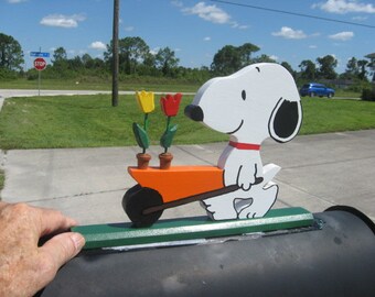 Snoopy Mailbox | Etsy