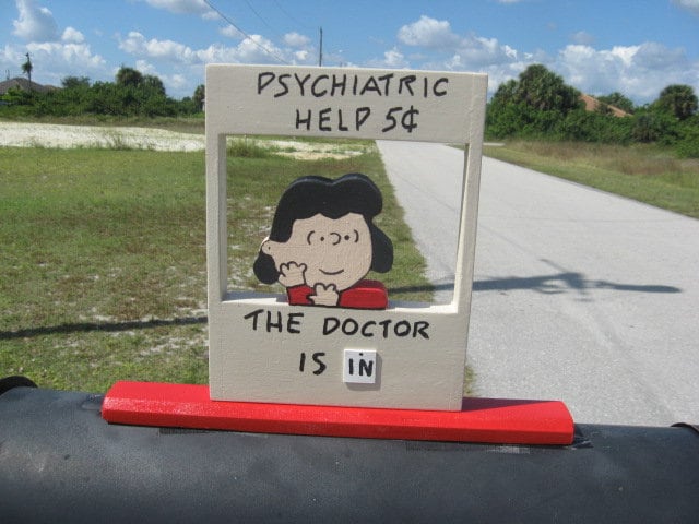 Lucy Doctor Is In Sign