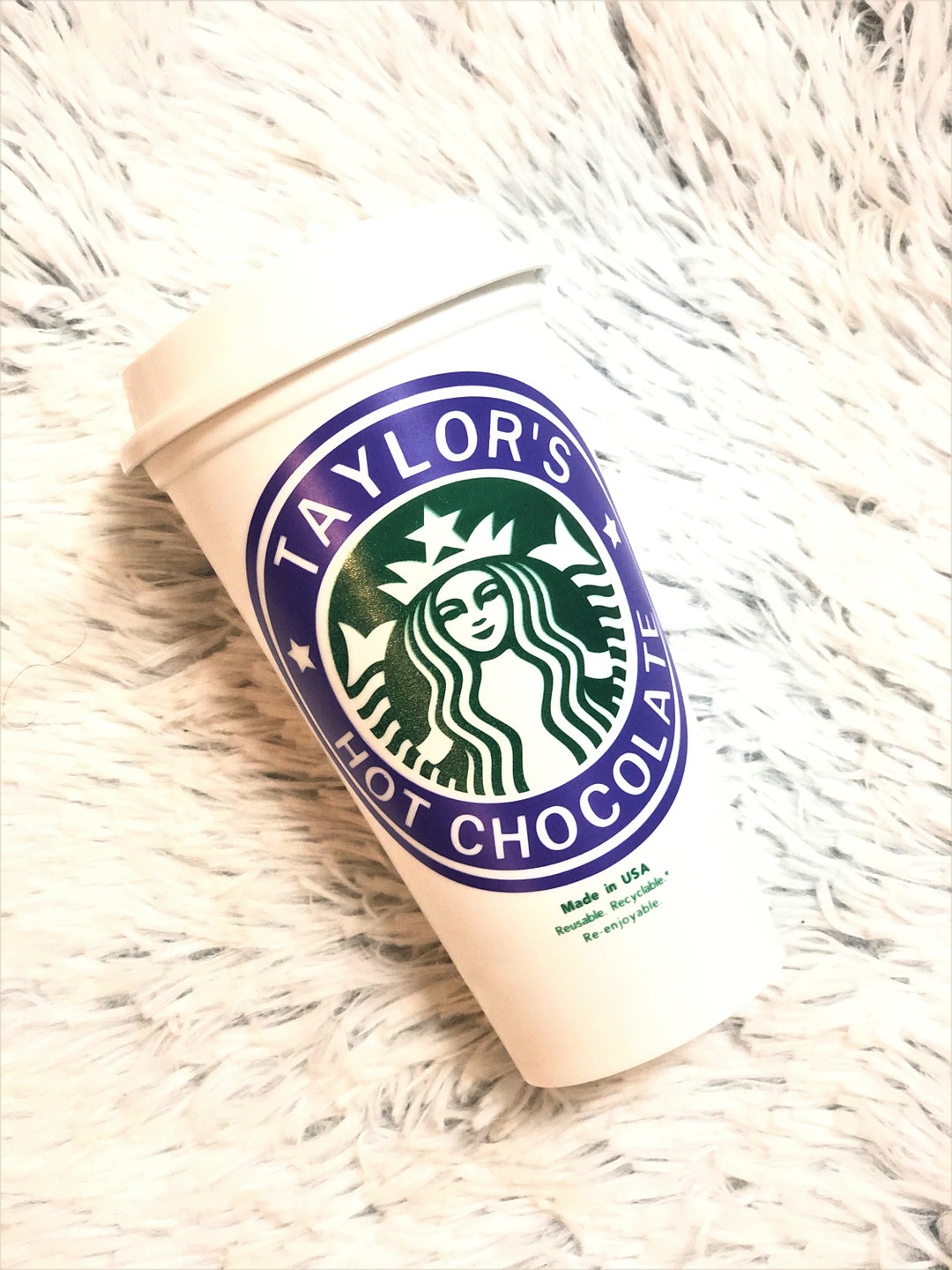 Starbucks Reusable Hot Cups / Personalized Coffee Cup / Christmas Gift ...