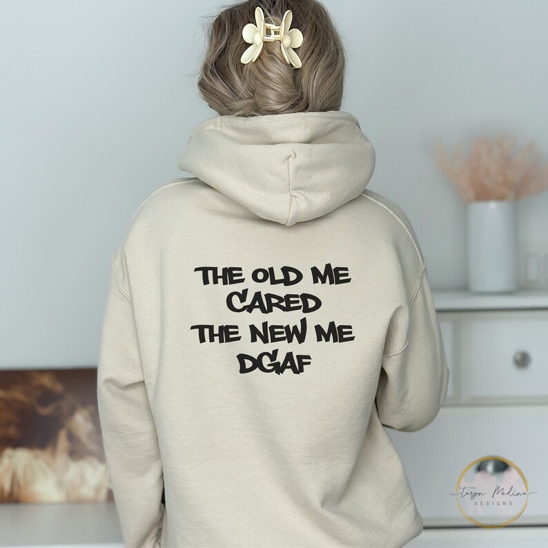 The Old Me Cared the New Me DGAF SVG PNG Idgaf You Matter Svg Self Care ...