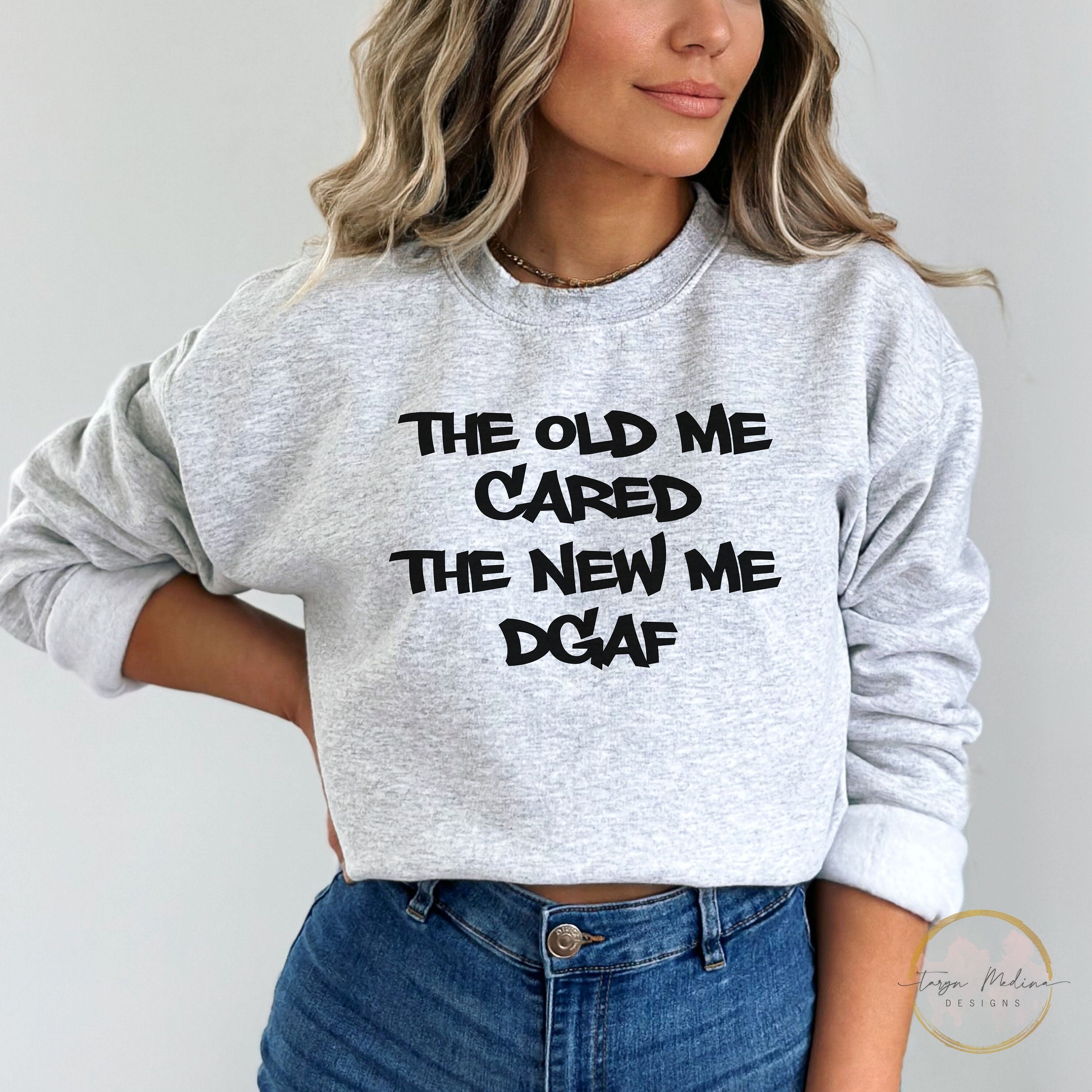 The Old Me Cared the New Me DGAF SVG PNG Idgaf You Matter Svg Self Care ...