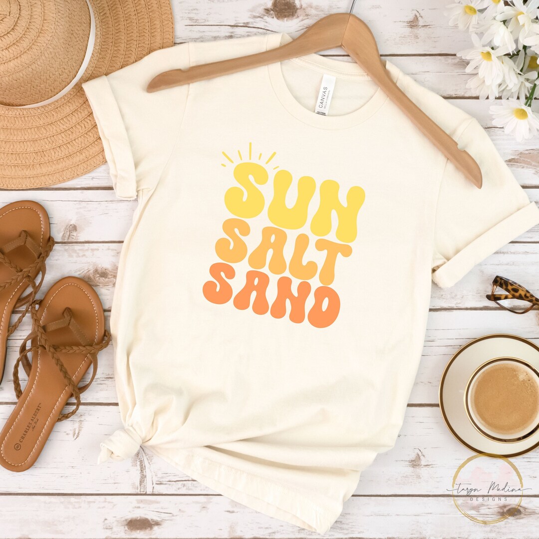 Sun Salt Sand Svg Summer Svg Beach Svg Summer Vacation Svg Png Summer T ...