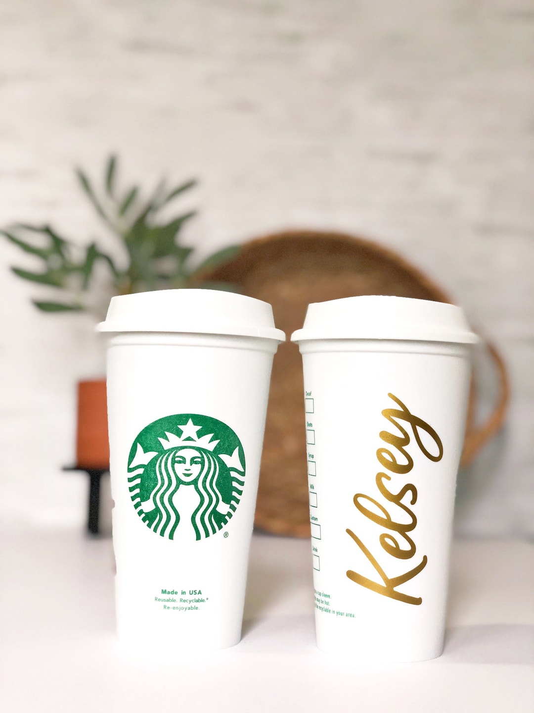 Personalized Starbucks Hot Cup Personalized Gift Travel Mug Starbucks ...