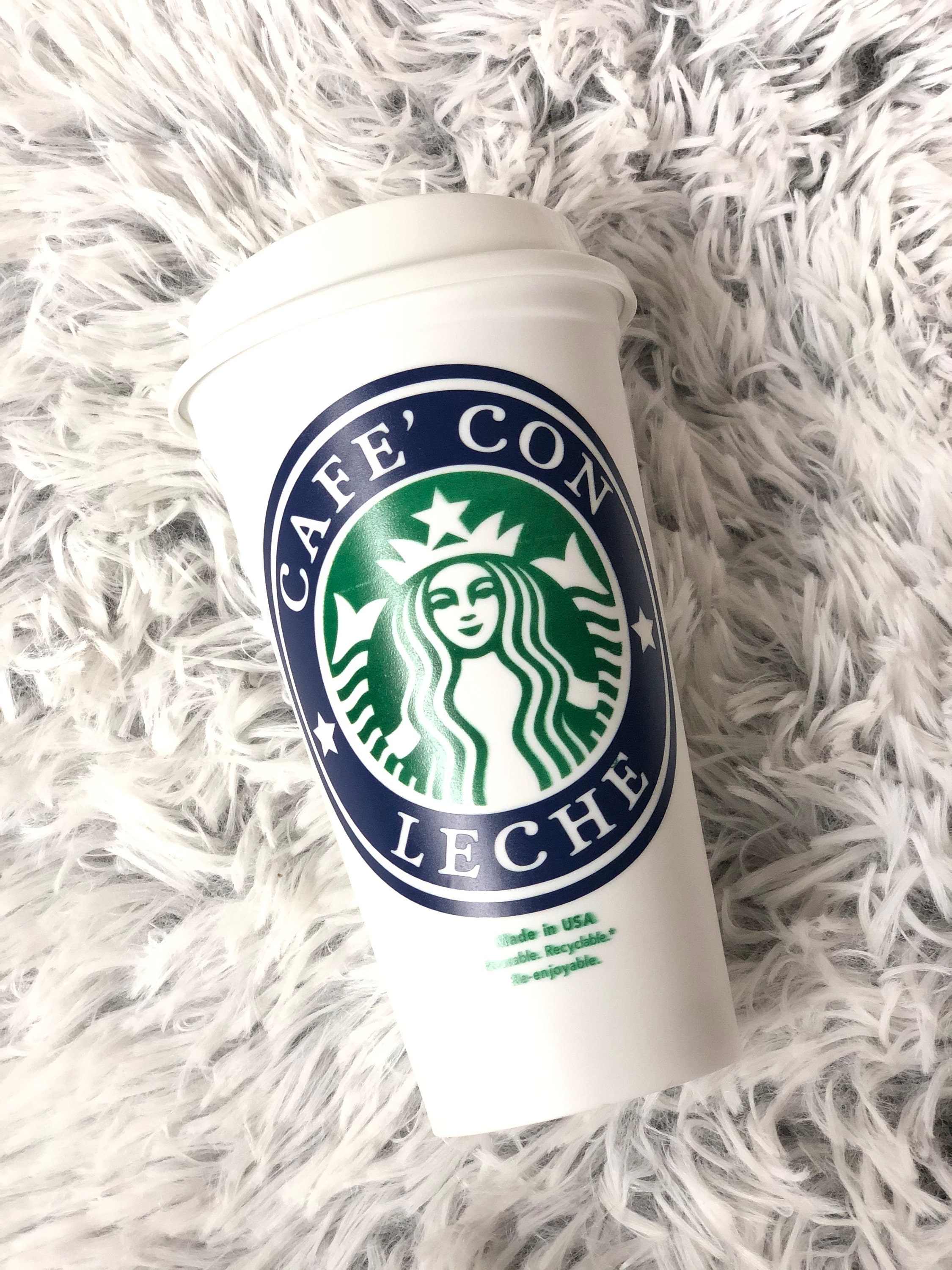 Starbucks Reusable Hot Cups Personalized Coffee Cup Latina - Etsy