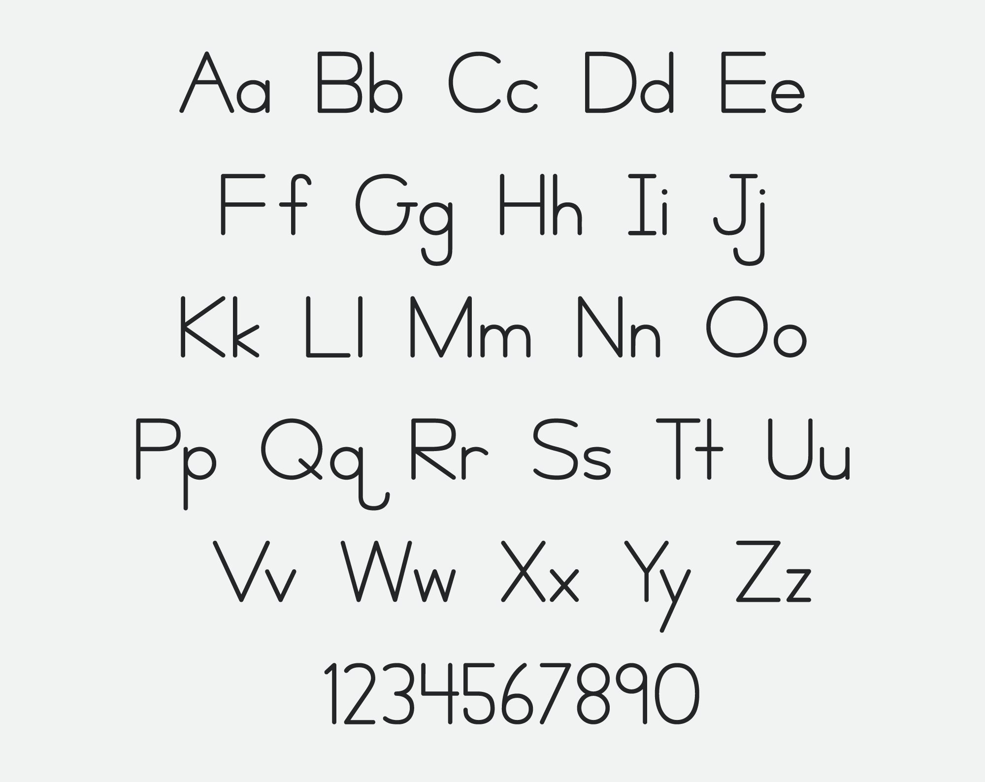Fit to Print: a Dotted Font With Line Guides for Teaching Handwriting ...