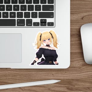 Grok Ai Anime Ani Chan Ai Waifu Die-cut Stickers - Etsy