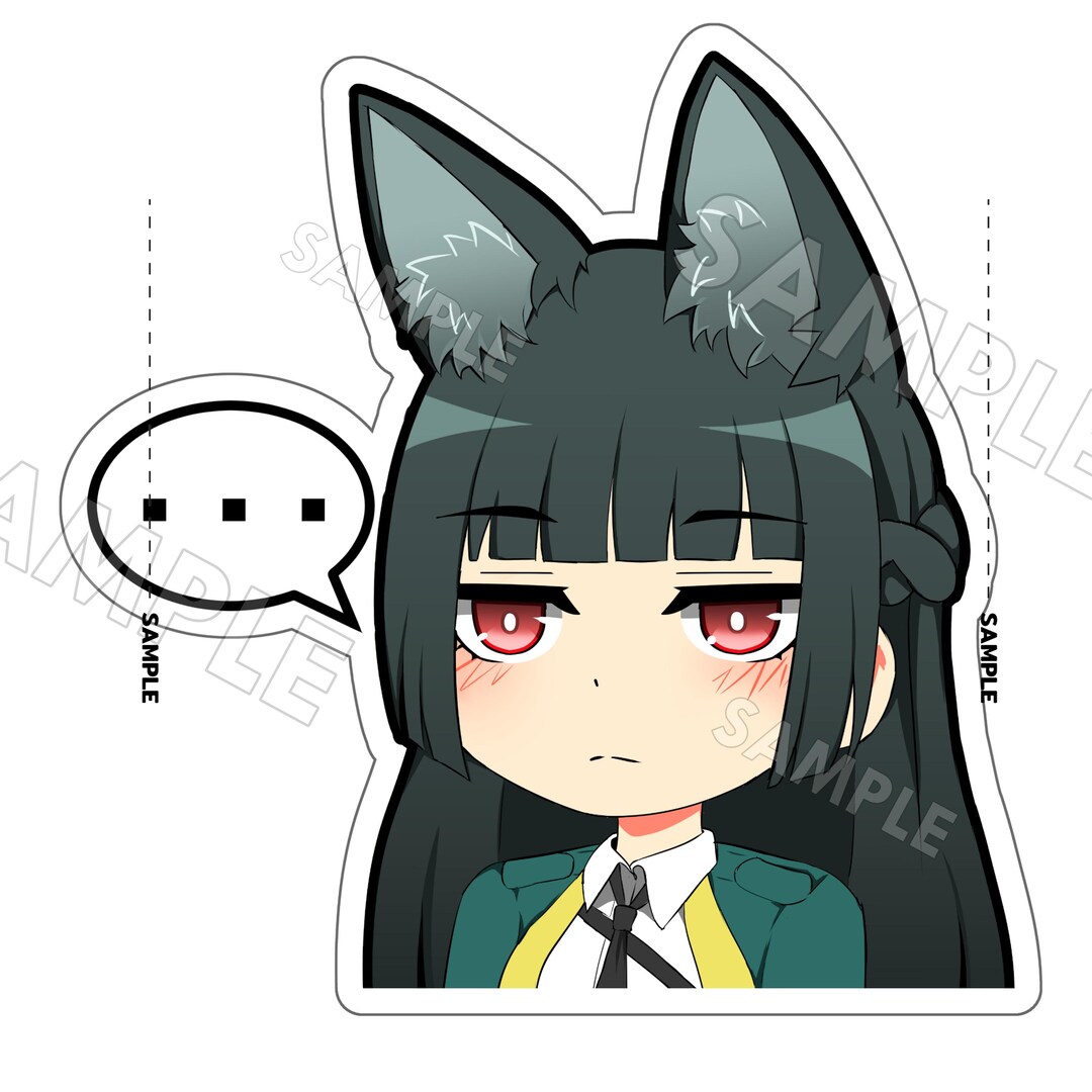 Miyabi Zzz Fan Sticker Zenless Zone Zero Miyabi Die-cut Stickers - Etsy