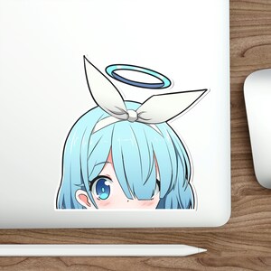 Arona Blue Archive Fan Die-cut Stickers Blue Archive Game Sticker ...