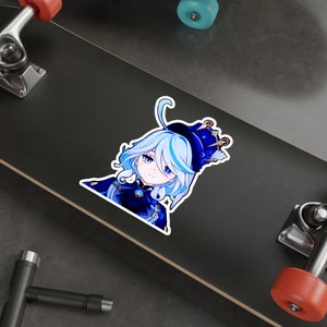 Furina Genshin Impact Sticker Genshin Decals Die-cut Stickers - Etsy