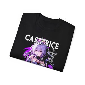 Castorice Honkai Star Rail Shirt Fan HSR Castorice Unisex Cotton Shirt ...