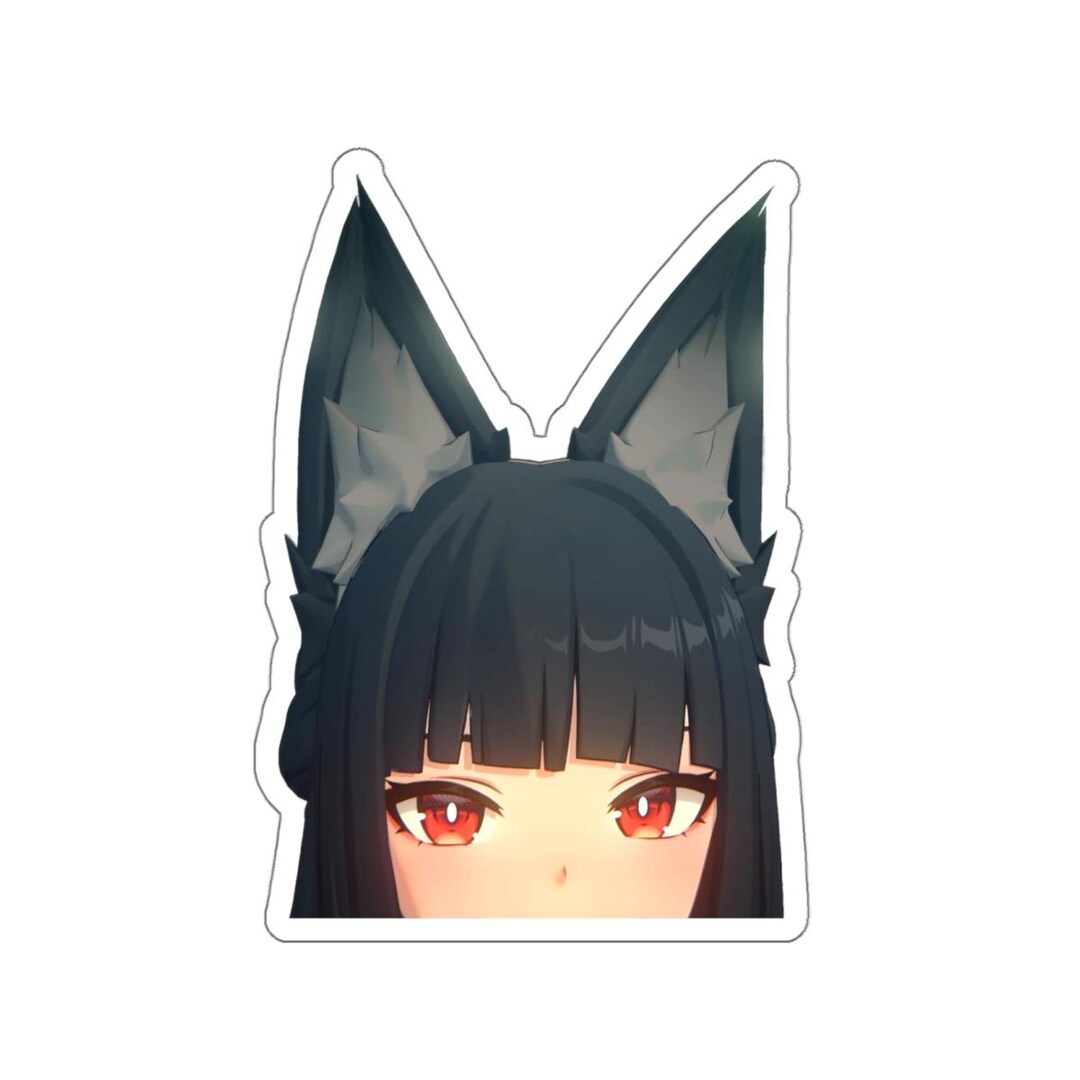 Miyabi Zzz Sticker Peeker Zenless Zone Zero Decals Die-cut Stickers - Etsy