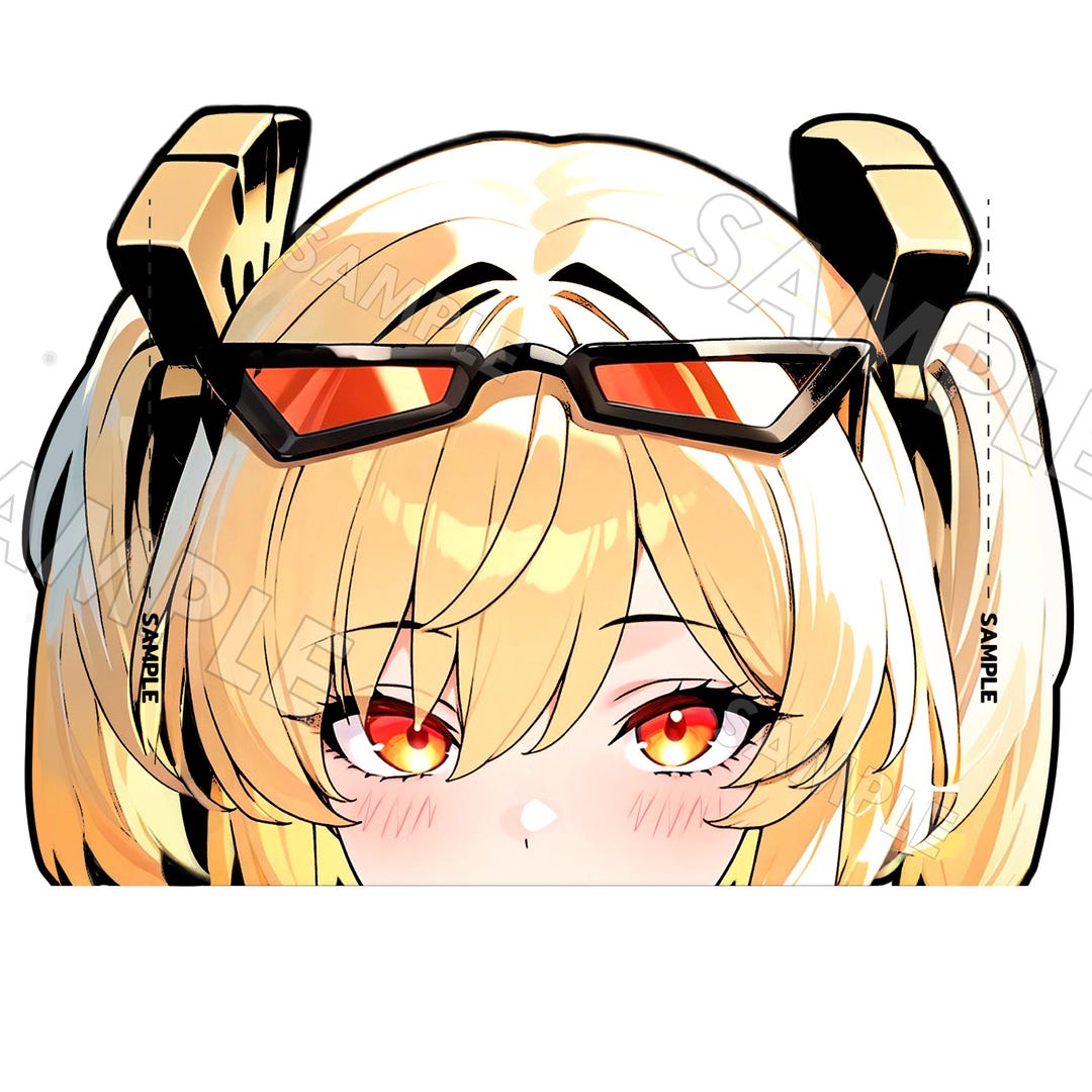 Burnice Zzz Sticker Fan Zenless Zone Zero Die-cut Stickers Gift for ZZZ ...