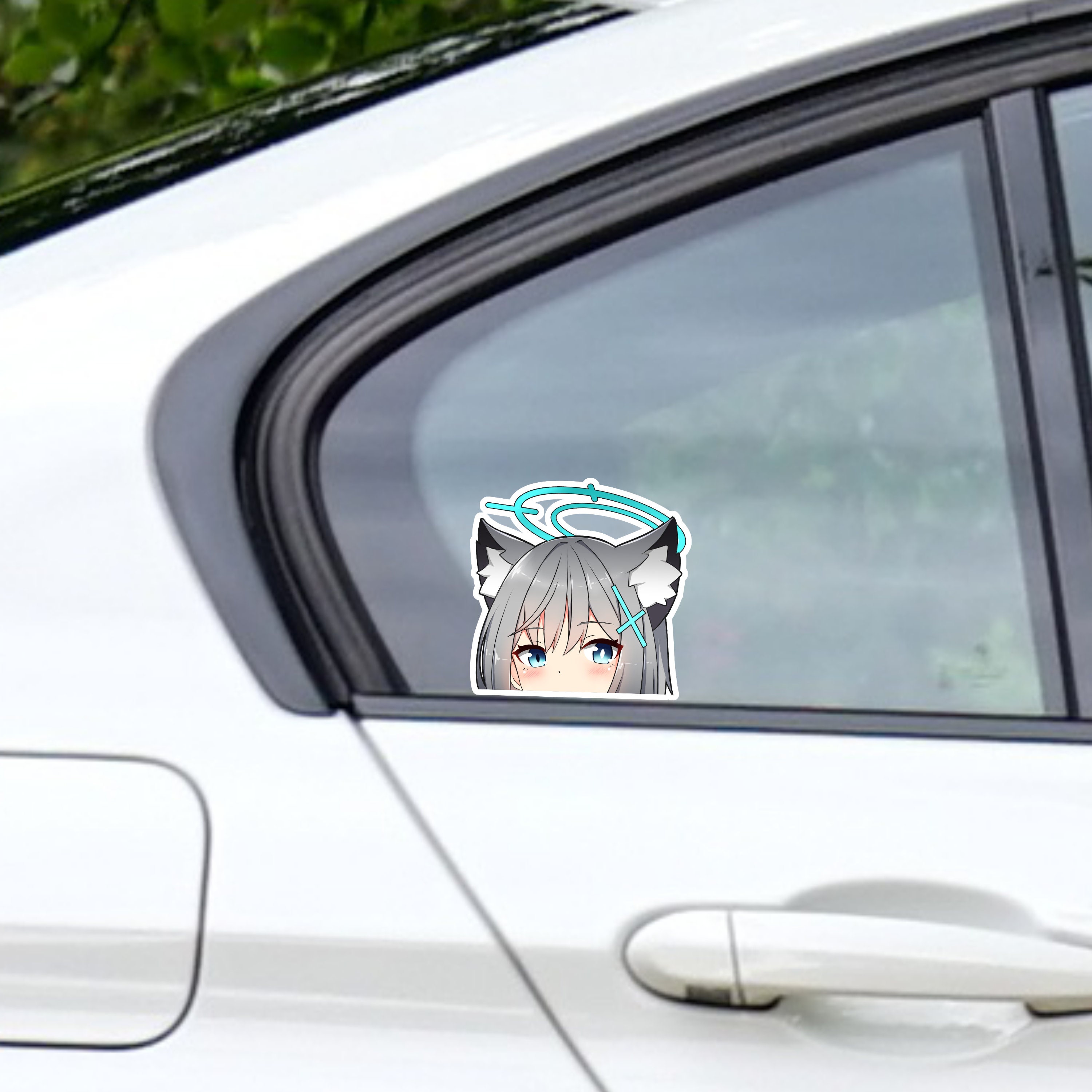 Blue Archive Shiroko Sticker for Car Blue Archive Game - Etsy Singapore