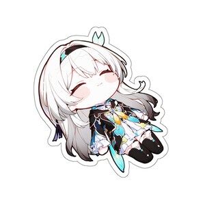 Firefly Honkai Star Rail Meme Stickers Hotaru Star Rail Decals Cute Waifu Star Rail Die-cut ...
