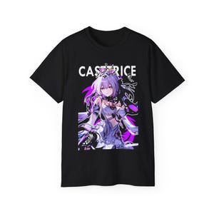 Castorice Honkai Star Rail Shirt Fan HSR Castorice Unisex Cotton Shirt ...