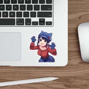 Cappie Mita Sticker Fan Miside Decals Cool Mita Game Die-cut Stickers ...