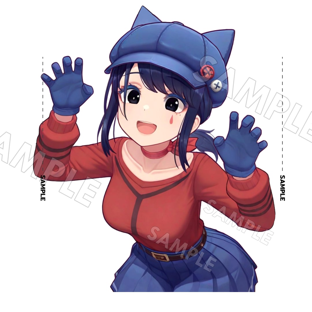 Cappie Mita Game Sticker: Miside Die-cut Decal - Etsy