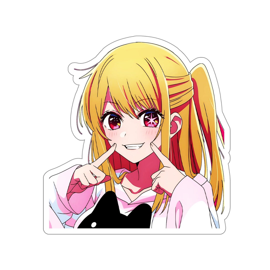 Ruby Oshi No Ko Sticker Anime Decals Ruby Hoshino Die-cut Stickers - Etsy