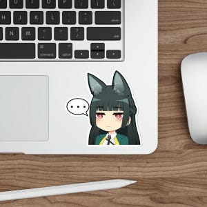 Miyabi Zzz Fan Sticker Zenless Zone Zero Miyabi Die-cut Stickers - Etsy