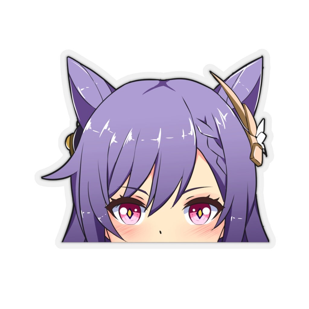 Papercraft Raiden Shogun Kiss-Cut Sticker Stickers etna.com.pe